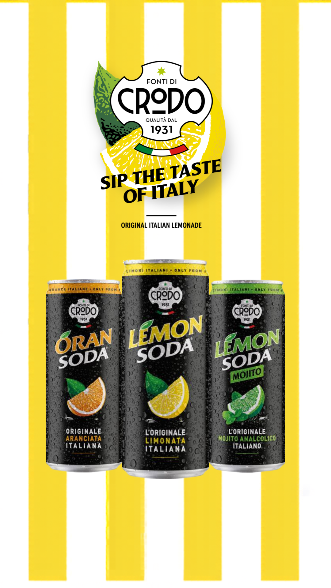 Crodo Lemon Soda – Official International Website
